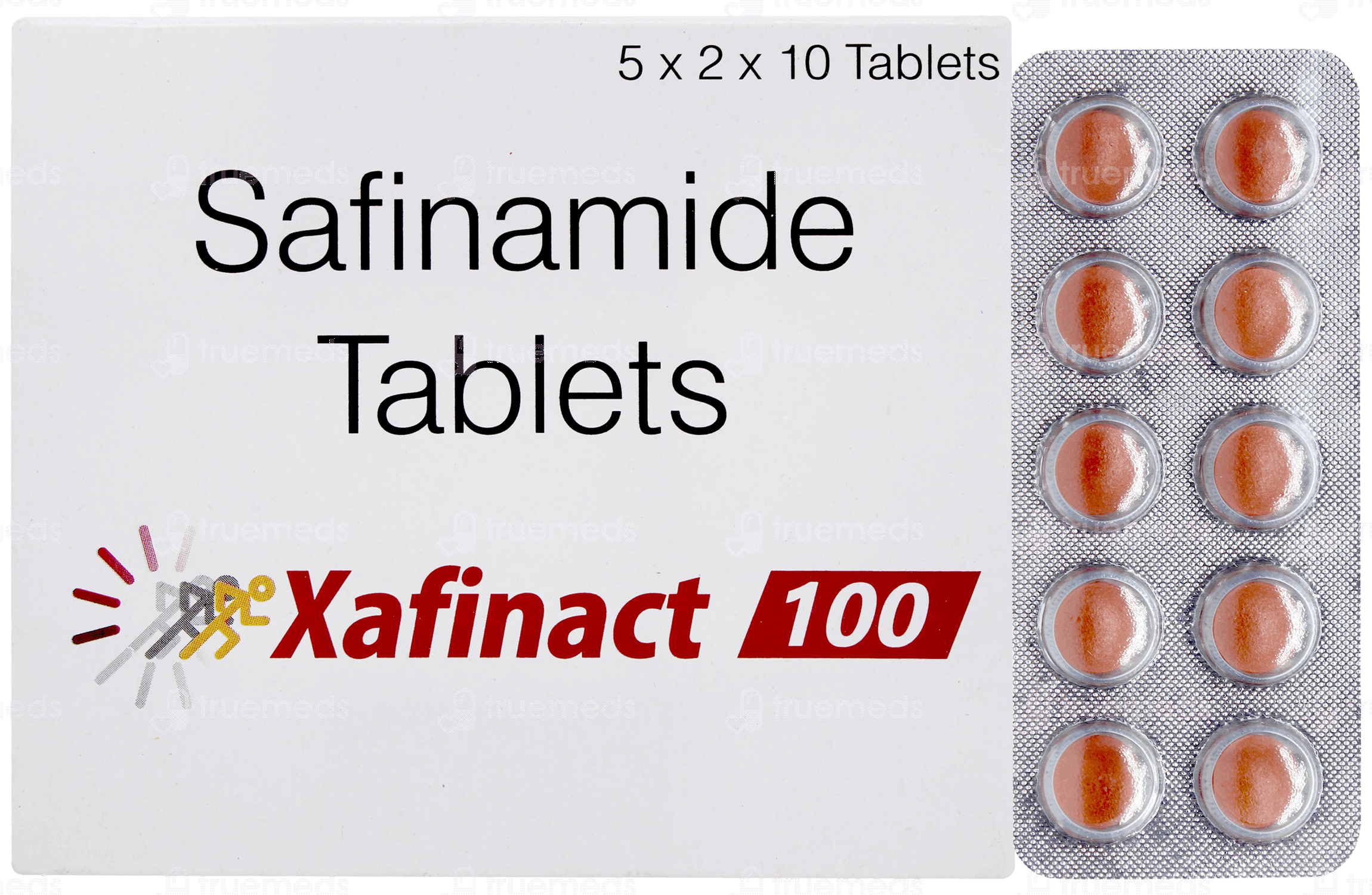 Xafinact 100 MG | Order Xafinact 100 MG Tablet Online at Truemeds