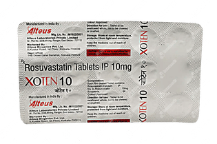 Xoten 10 Mg Tablet 15 - Uses, Side Effects, Dosage, Price | Truemeds