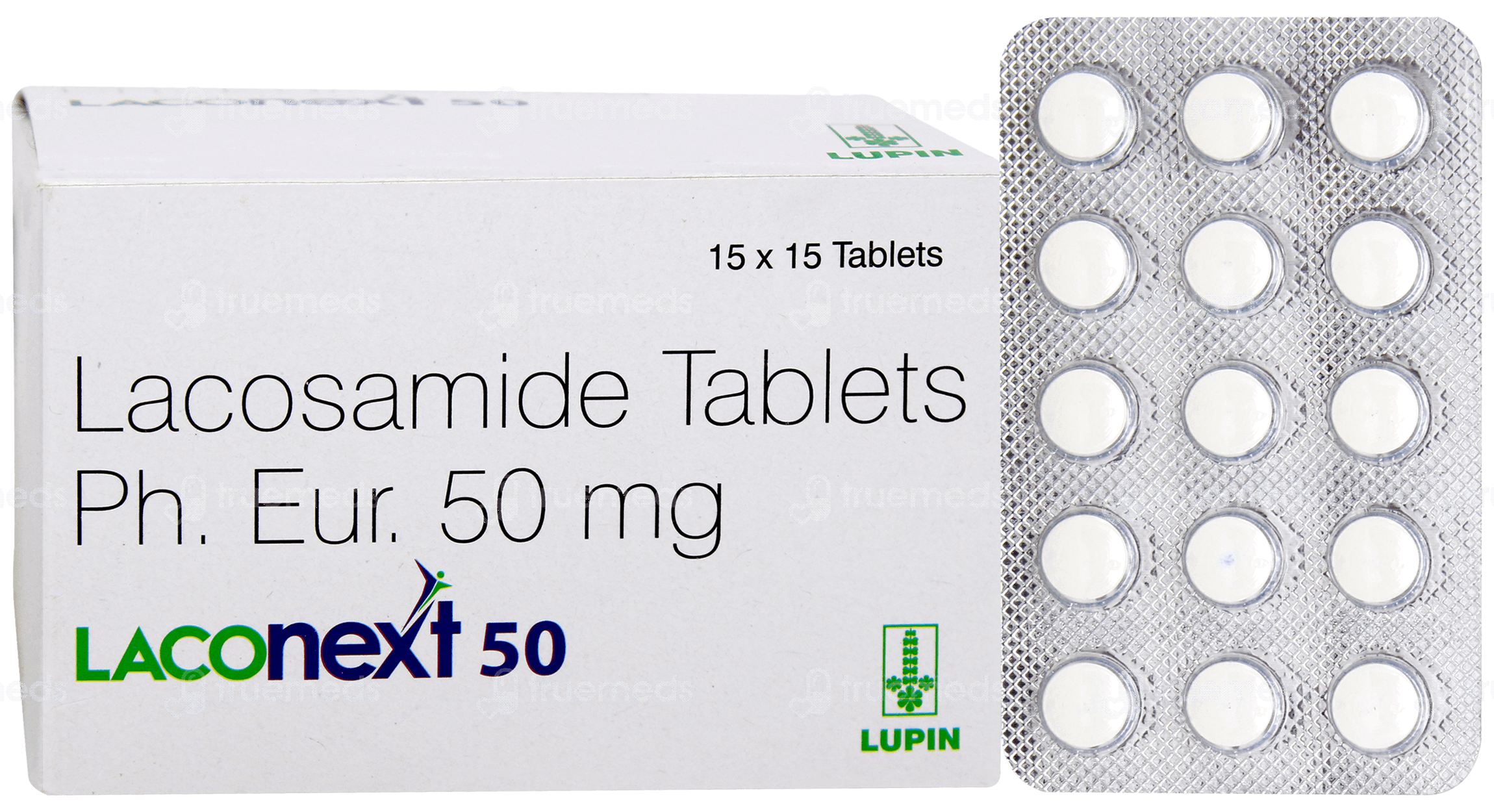 Buy Laconext 50 MG Tablet 15 Online at Truemeds