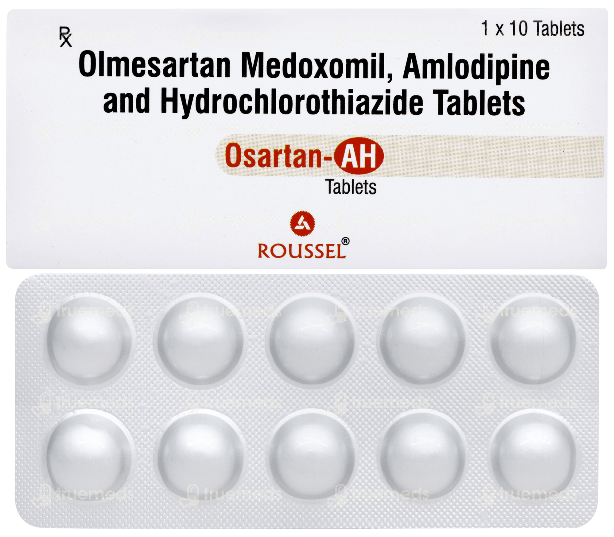 Osartan Ah 20/5/12.5 MG | Order Osartan Ah 20/5/12.5 MG Tablet Online ...