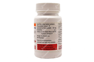 Buy Rosuvas 20 MG Strip Of 90 Tablet Online at Truemeds