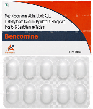 Bencomine Tablet 10 - Uses, Side Effects, Dosage, Price | Truemeds