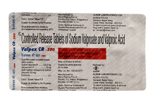 Valpex Cr 200 MG | Order Valpex Cr 200 MG Tablet Online at Truemeds