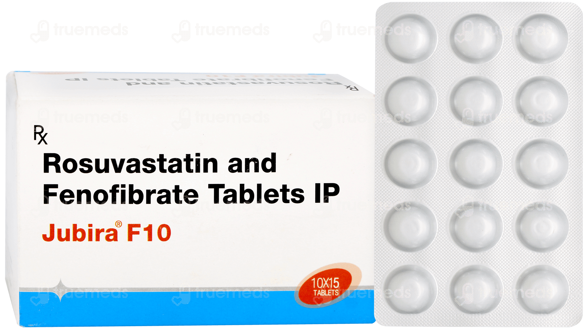 Jubira F 10 Tablet 15: Uses, Side Effects, Price & Substitutes