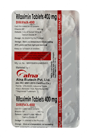 Dirifax 400 MG | Order Dirifax 400 MG Tablet Online at Truemeds