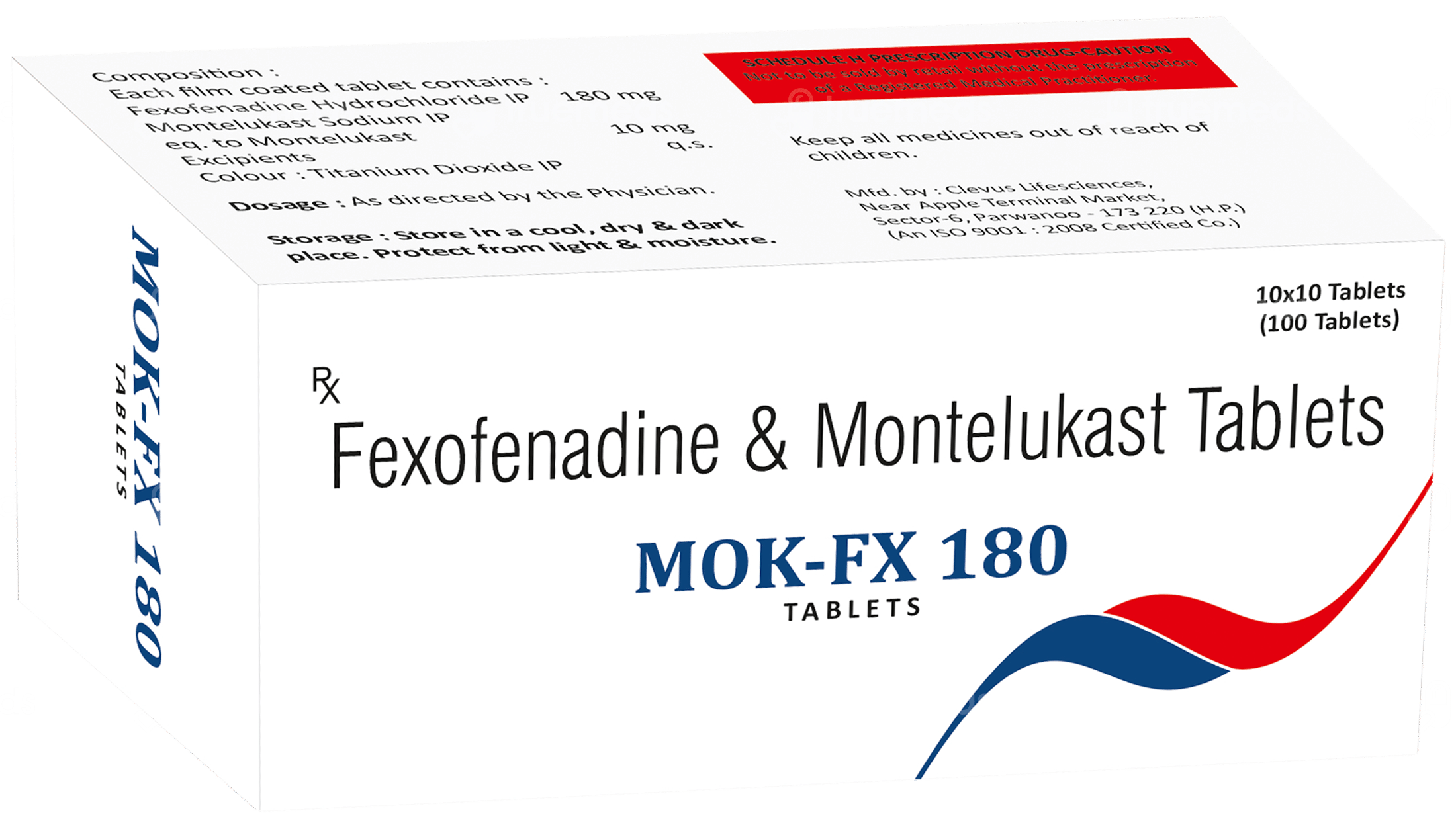 Mok Fx 10180 Mg Tablet 10 - Uses, Side Effects, Dosage, Price | Truemeds