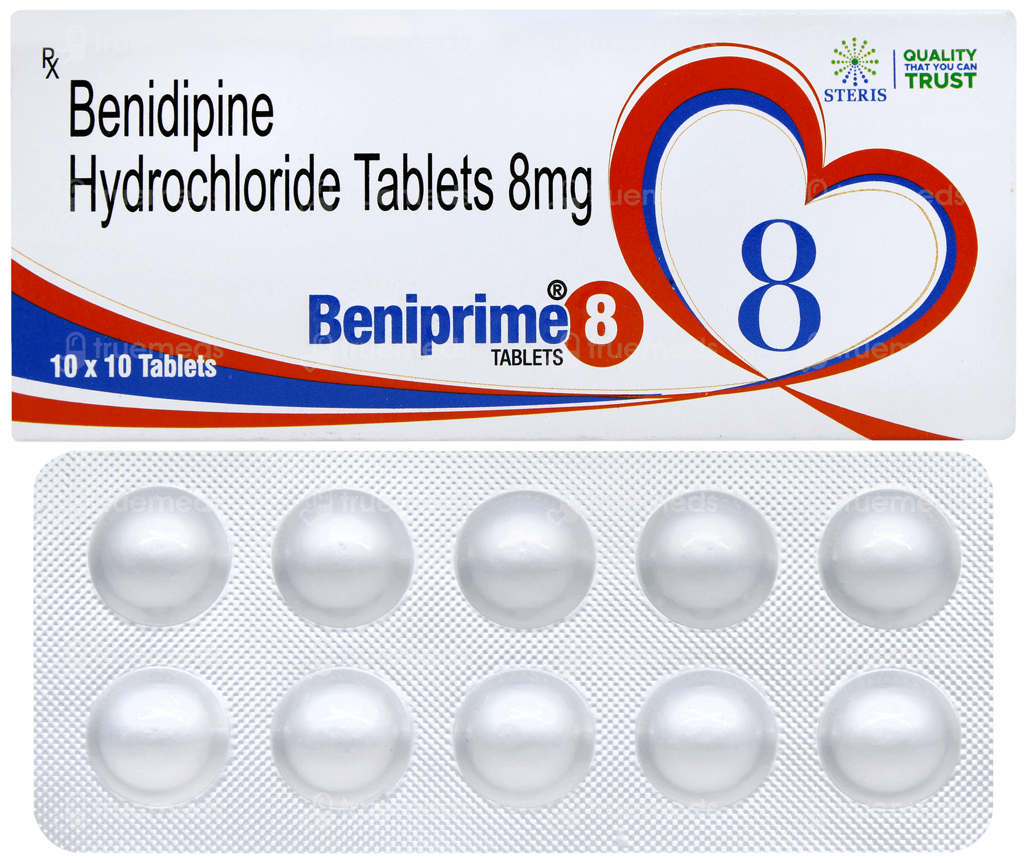 Beniprime 8 MG | Order Beniprime 8 MG Tablet Online at Truemeds