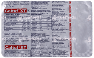 Caltuf Xt Tablet 15 - Uses, Side Effects, Dosage, Price | Truemeds