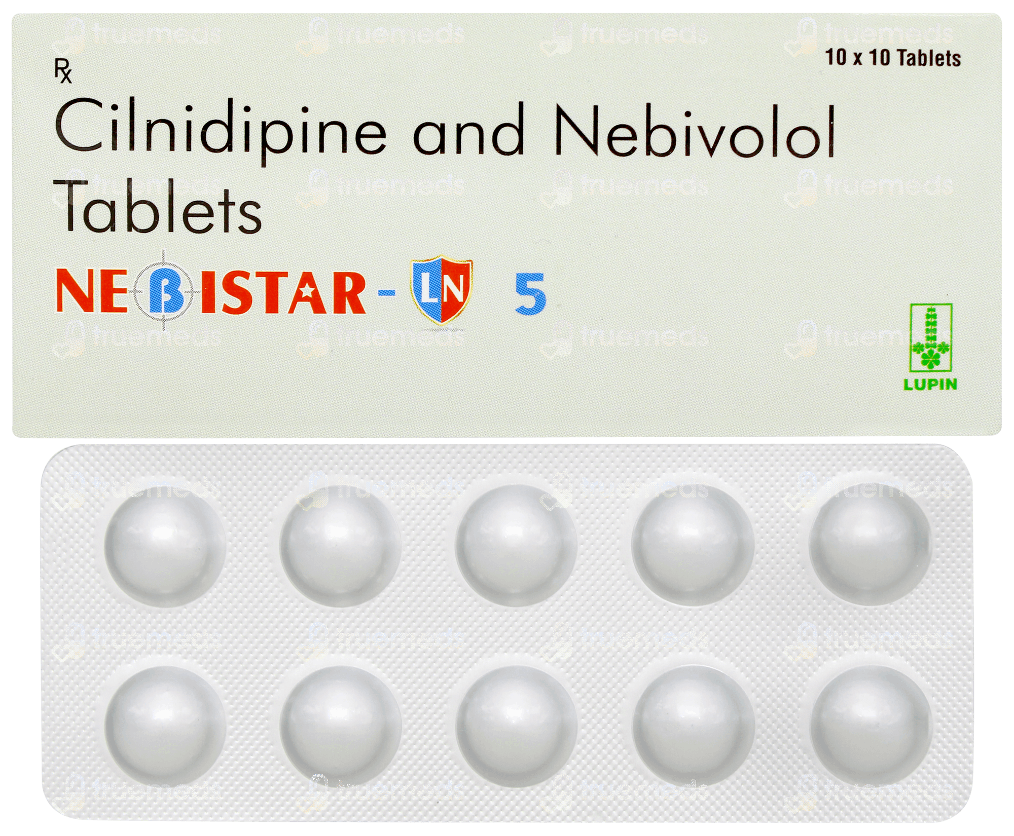 Nebistar Ln 5/10 MG | Order Nebistar Ln 5/10 MG Tablet 10 Online at ...