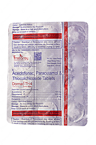 Dornac Th 4 Mg Tablet 10 - Uses, Side Effects, Dosage, Price | Truemeds