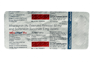 Mirasmart S 50 MG | Order Mirasmart S 50 MG Tablet Online at Truemeds