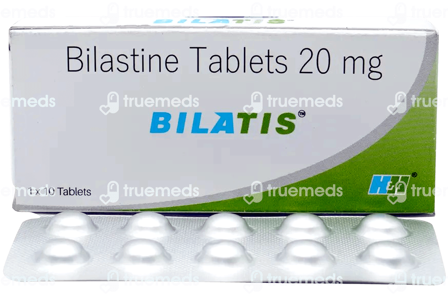 Bilatis 20 Mg Tablet 10 - Uses, Side Effects, Dosage, Price | Truemeds