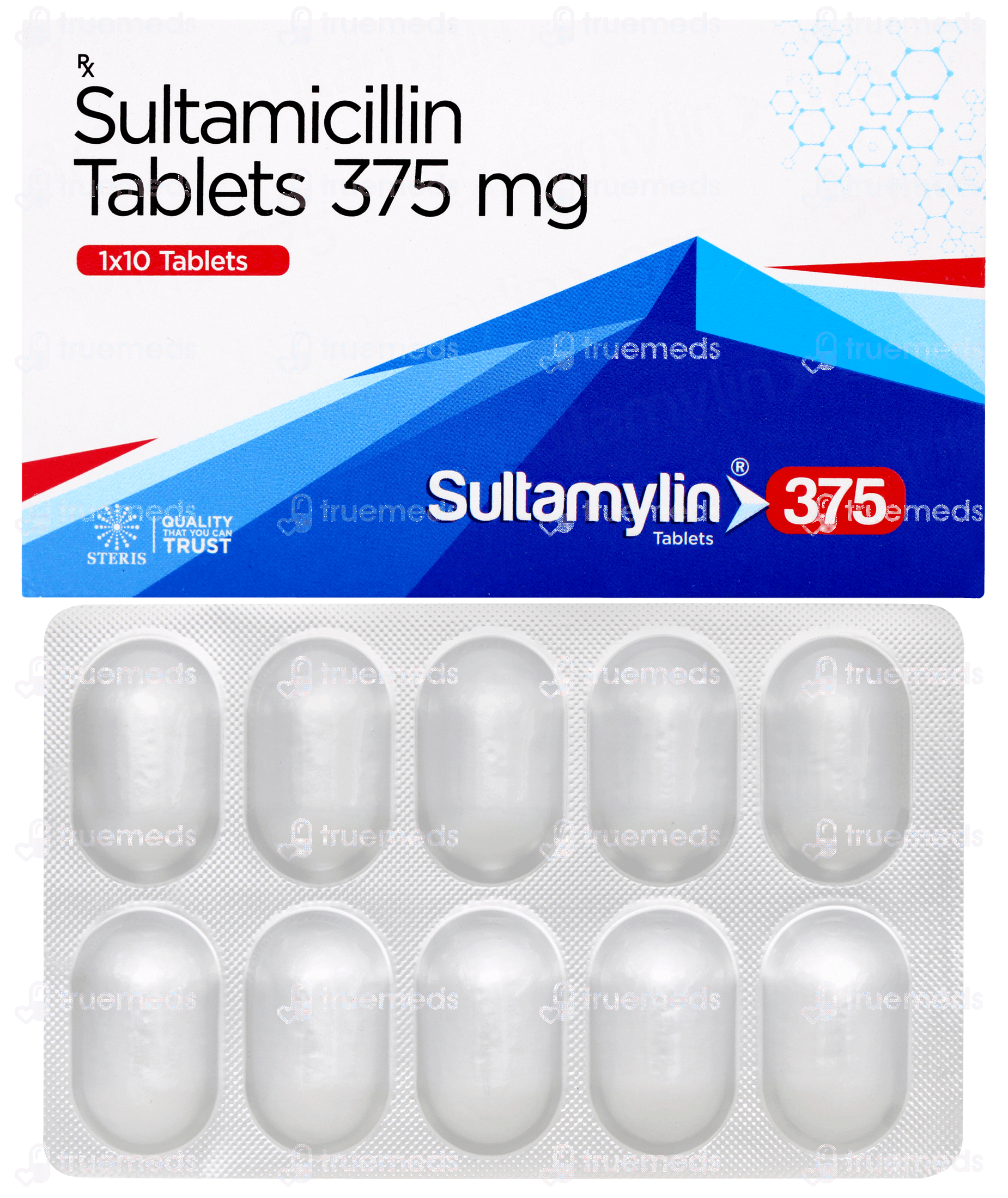Sultamylin 375 Mg Tablet 10 - Uses, Side Effects, Dosage, Price | Truemeds