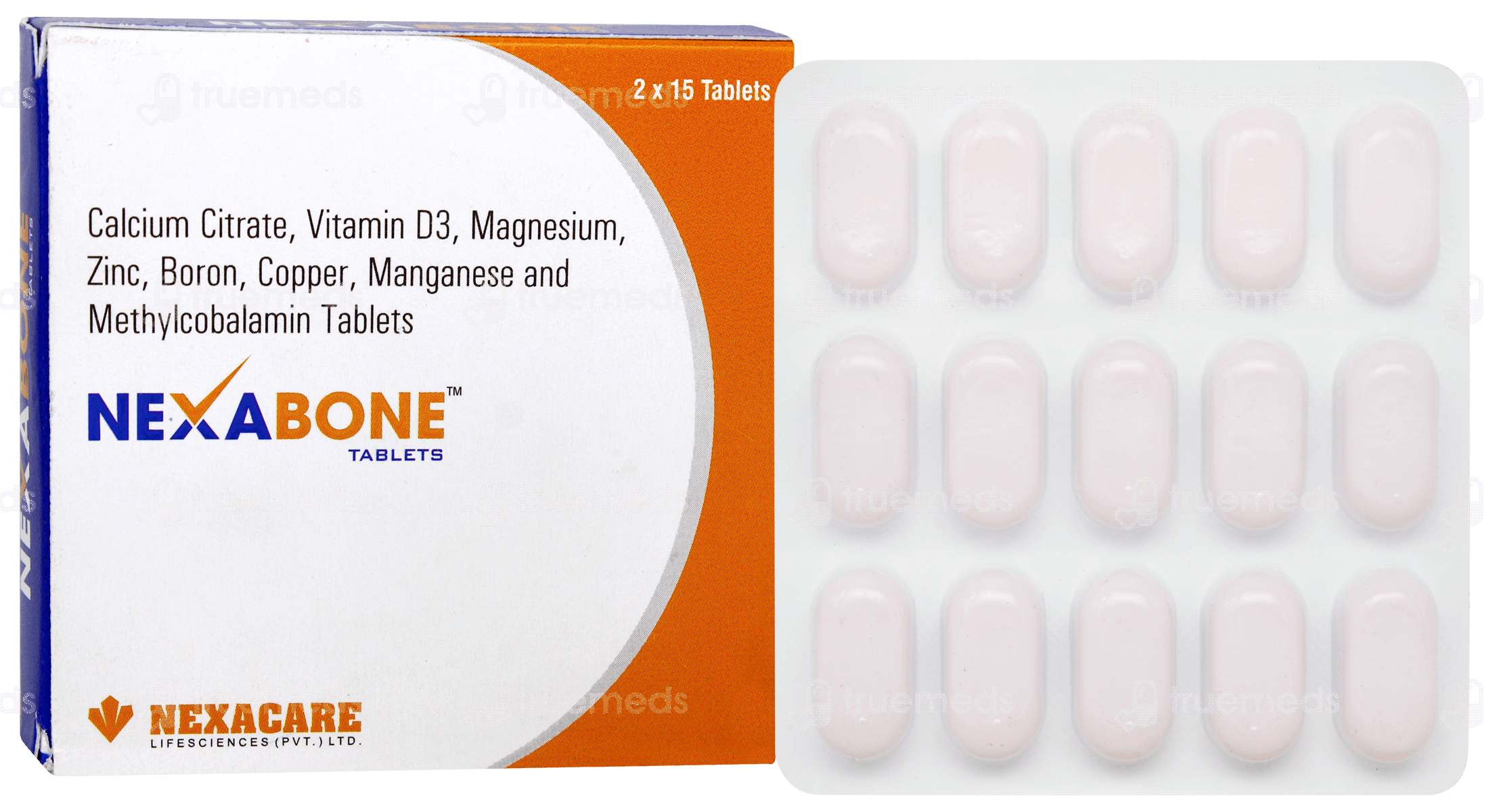 Nexabone Tablet 15 - Uses, Side Effects, Dosage, Price | Truemeds