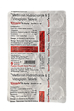 Vinsorin M Forte 50/1000 MG | Order Vinsorin M Forte 50/1000 MG Tablet ...