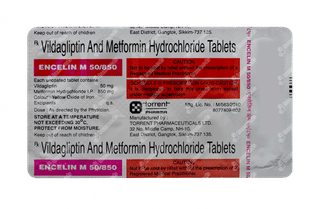 Encelin M 850/50 MG | Order Encelin M 850/50 MG Tablet Online at Truemeds