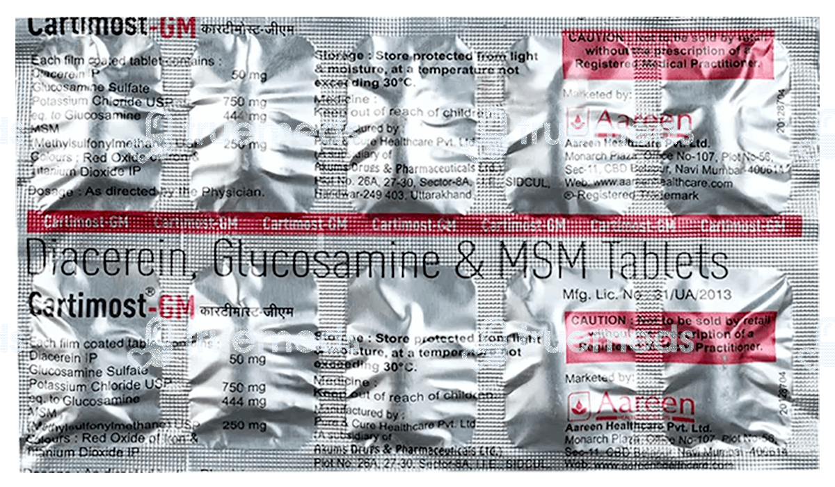 Cartimost GM Tablet: Uses, Side Effects, Price & Substitutes