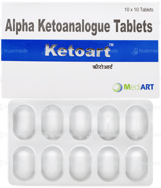 Ketoart Tablet 10 - Uses, Side Effects, Dosage, Price | Truemeds