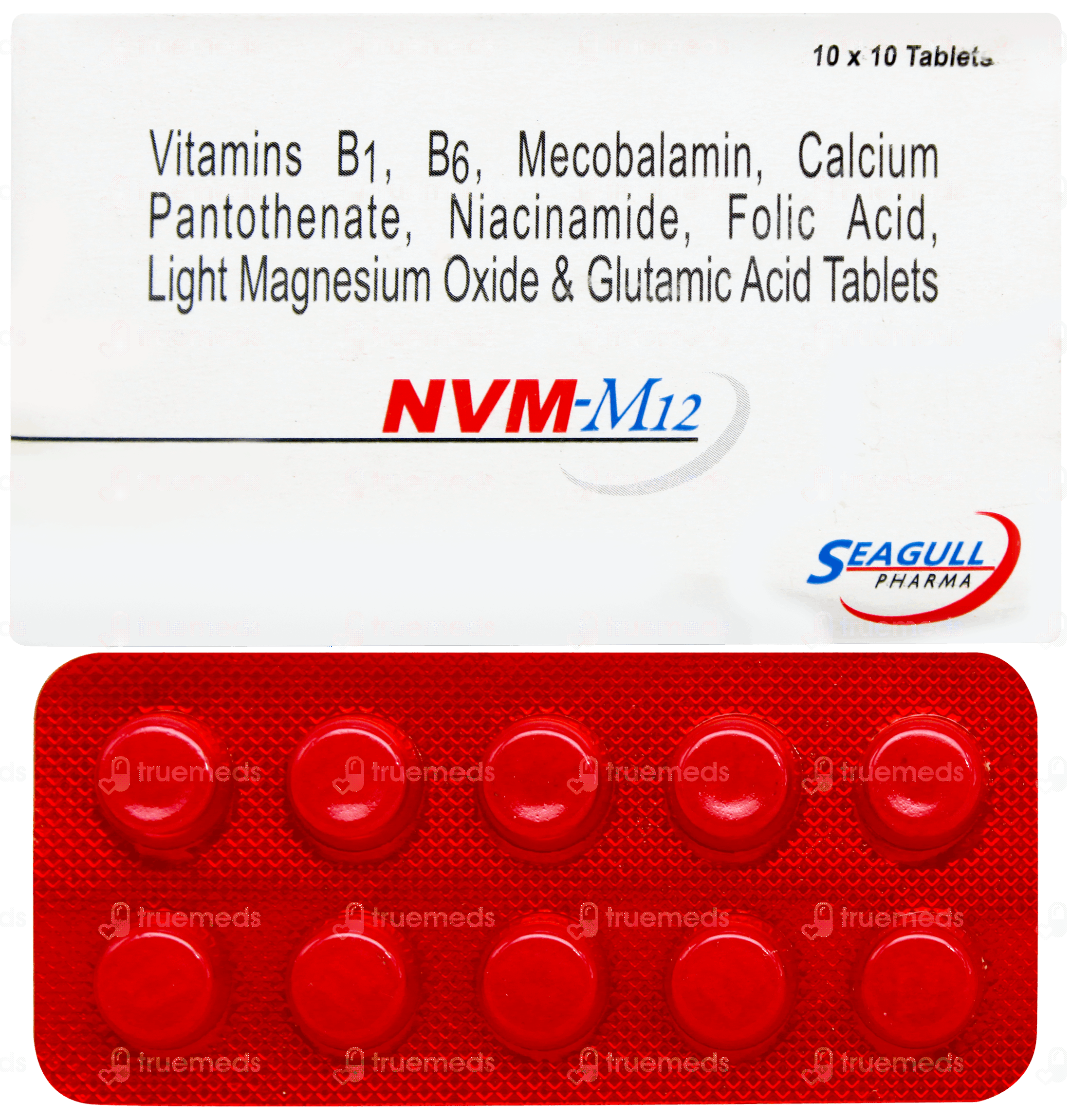 Nvm M 12 Tablet 10 - Uses, Side Effects, Dosage, Price | Truemeds