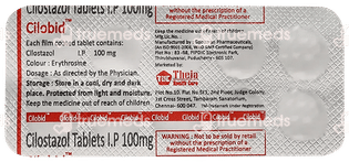 Cilobid 100 MG | Order Cilobid 100 MG Tablet Online at Truemeds