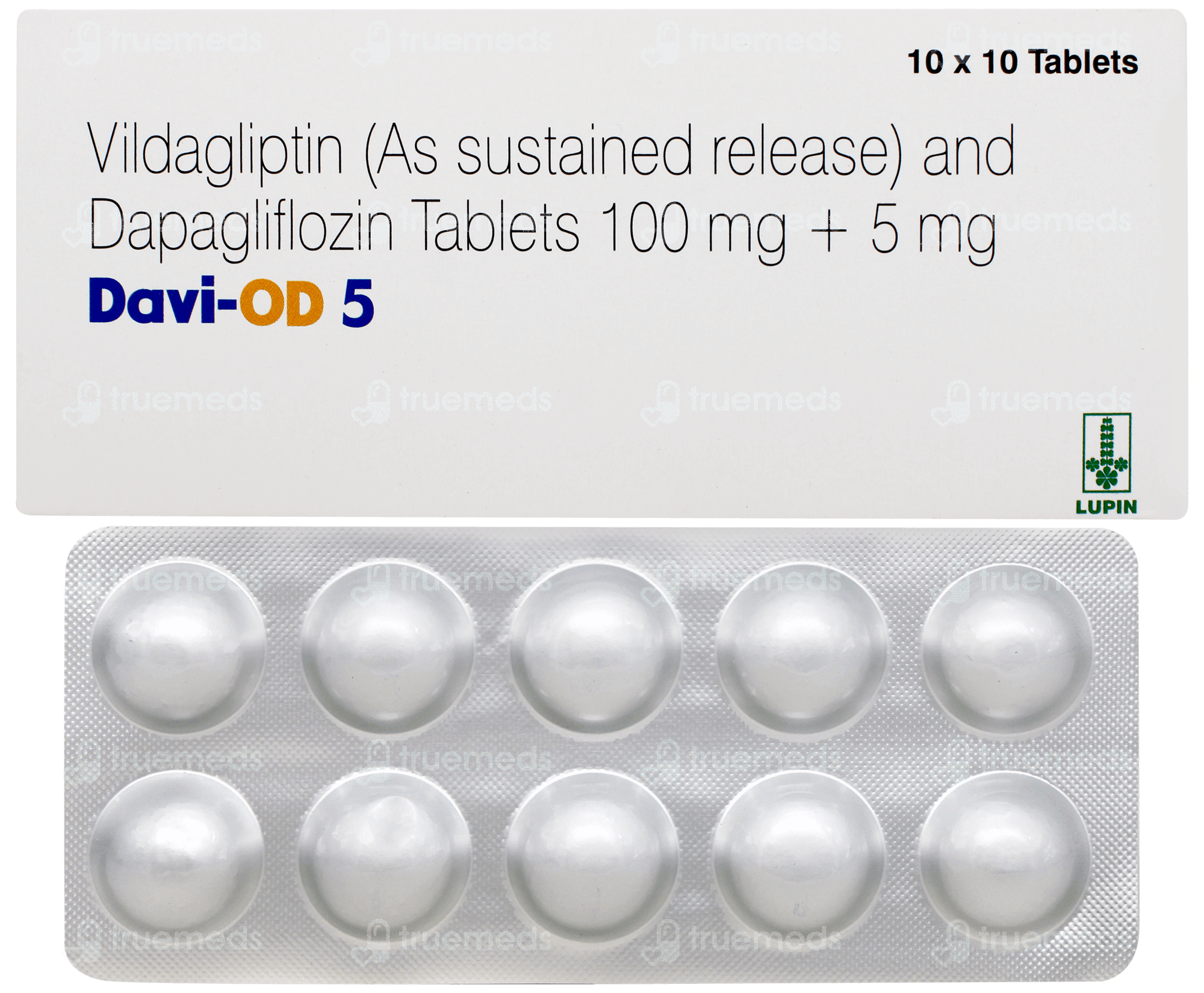 Davi Od 5/100 MG | Order Davi Od 5/100 MG Tablet Online at Truemeds