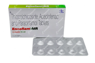 Enzoflam Mr Tablet - Uses, Side Effects, Dosage, Price | Truemeds