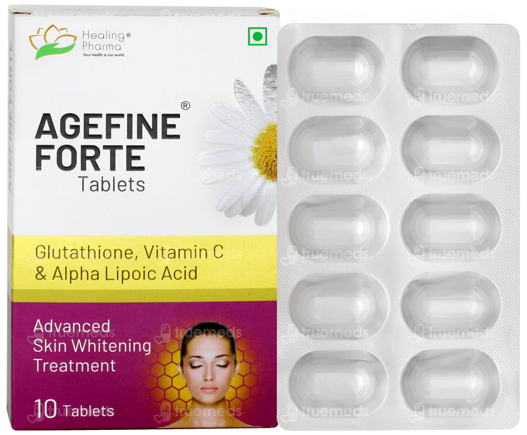 Agefine Forte Tablet 10 - Uses, Side Effects, Dosage, Price | Truemeds