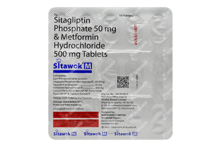 Sitawok M 50/500Mg Tablet 15: Uses, Side Effects, Price & Substitutes