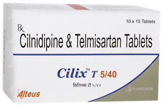 Cilix T 5/40 MG Tablet | Order Cilix T 5/40 MG Tablet 15 Online at Truemeds