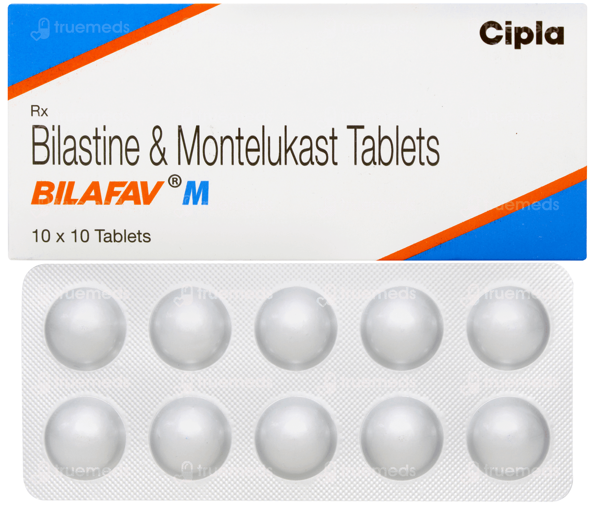 Bilafav M 20/10 MG | Order Bilafav M 20/10 MG Tablet Online at Truemeds