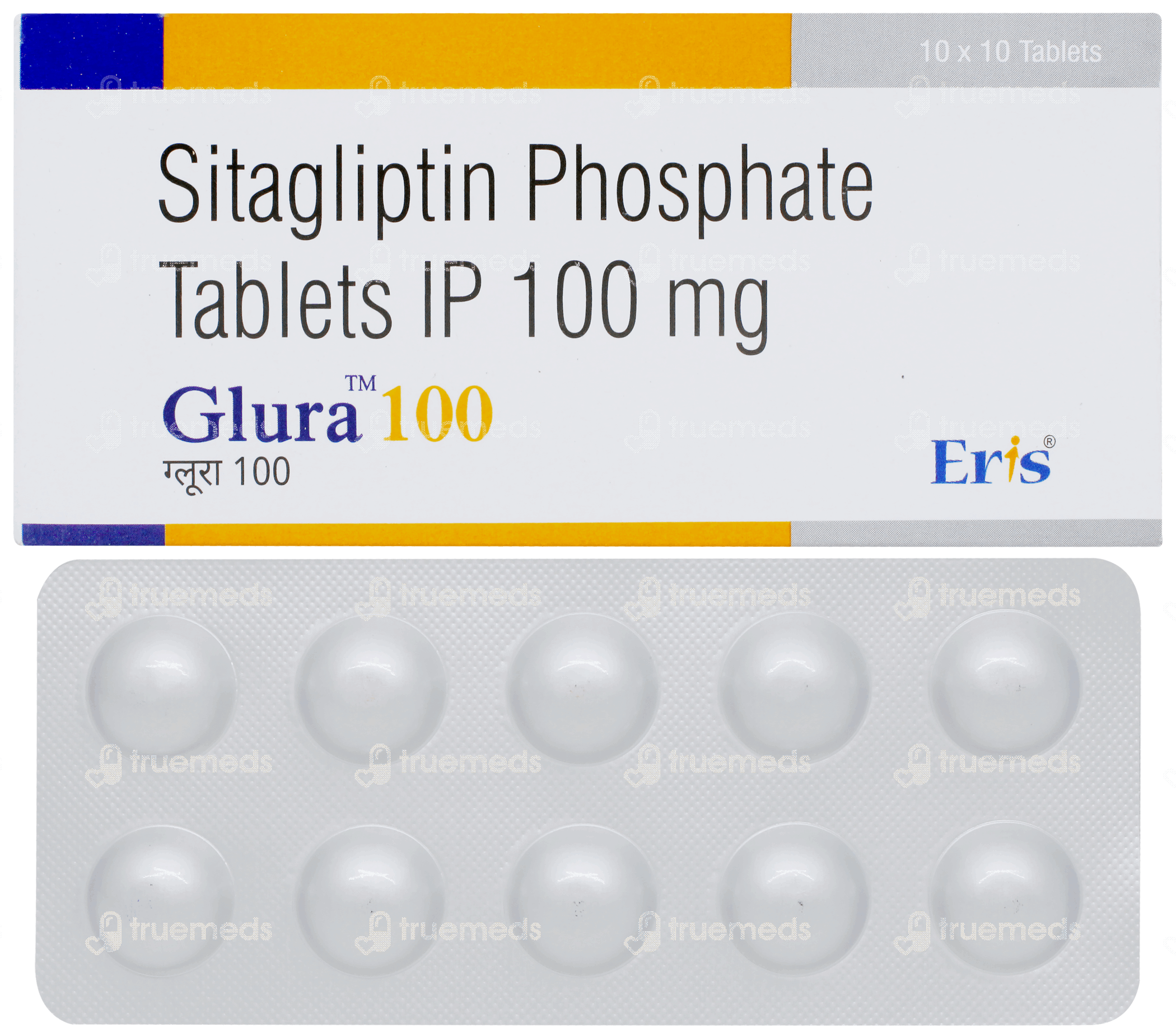 Glura 100 MG | Order Glura 100 MG Tablet Online at Truemeds
