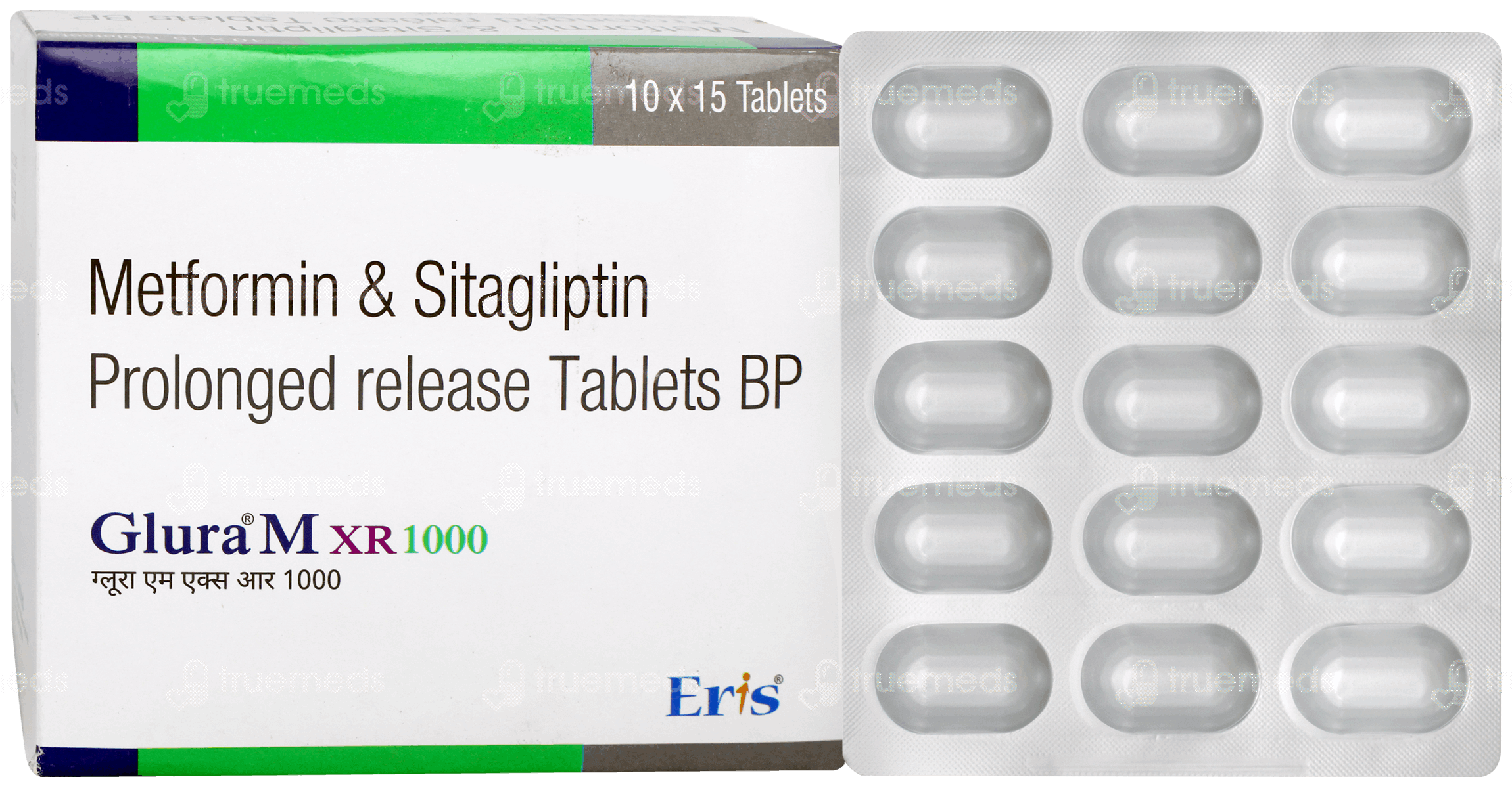 Glura M Xr 1000 Tablet 15: Uses, Side Effects, Price & Substitutes