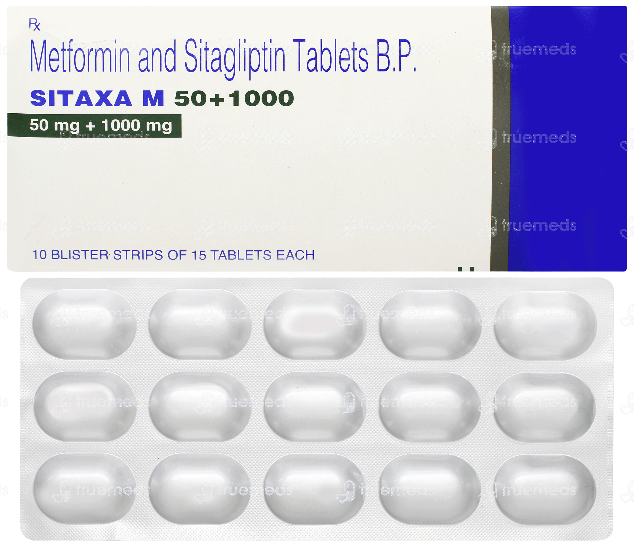 Sitaxa M 50/1000 Tablet 15: Uses, Side Effects, Price & Substitutes
