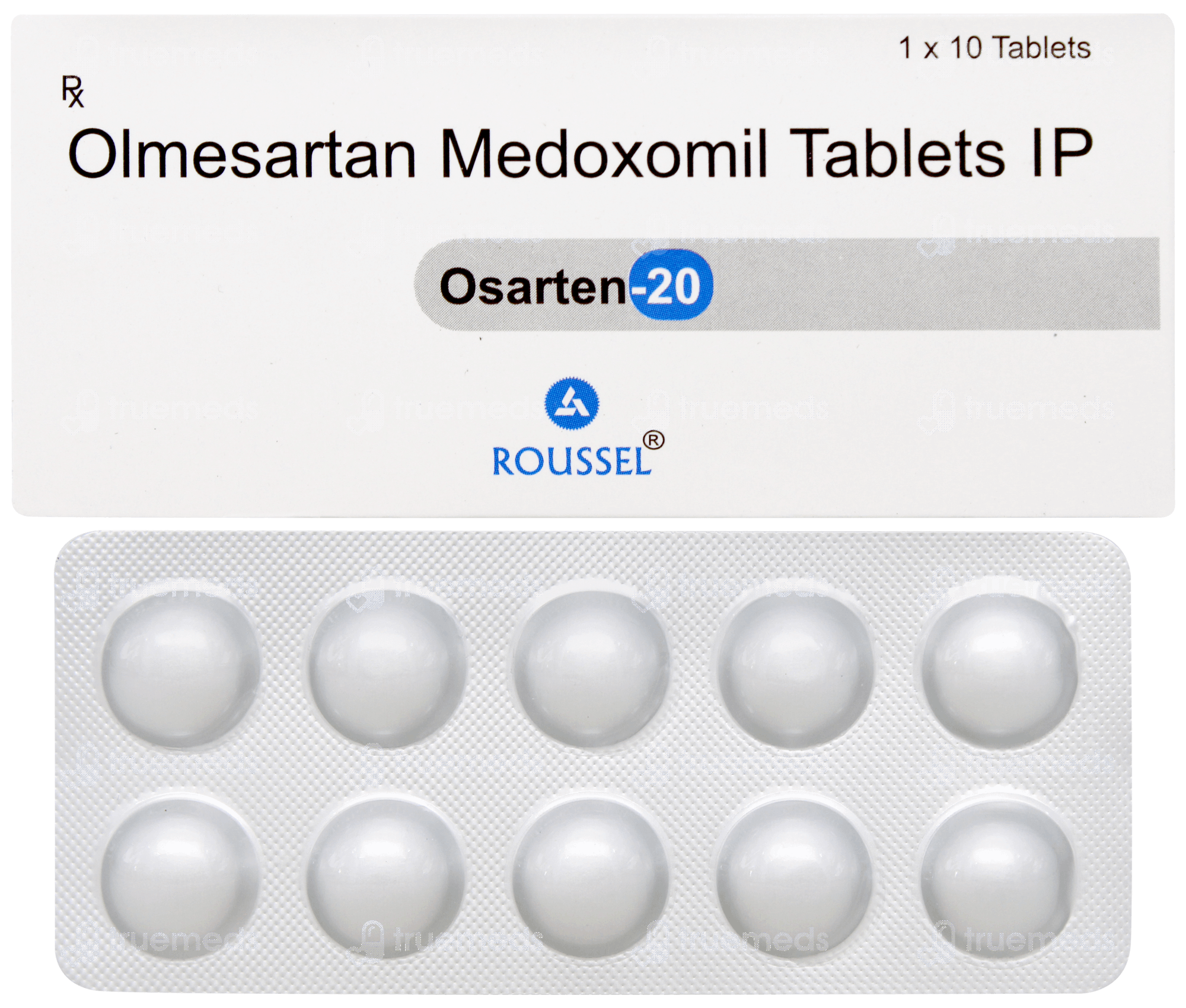 Osarten 20 Tablet 10: Uses, Side Effects, Price & Substitutes