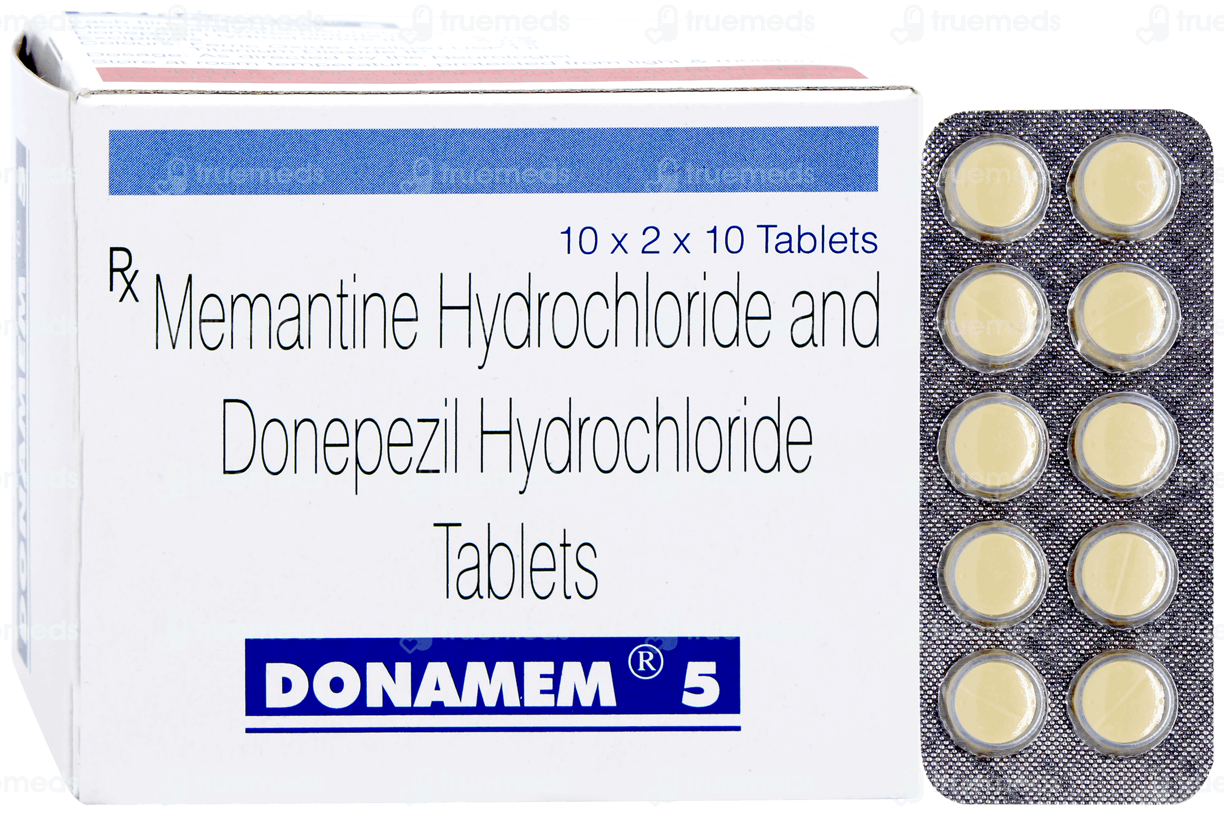 Donamem 55 Mg Tablet 10 - Uses, Side Effects, Dosage, Price | Truemeds