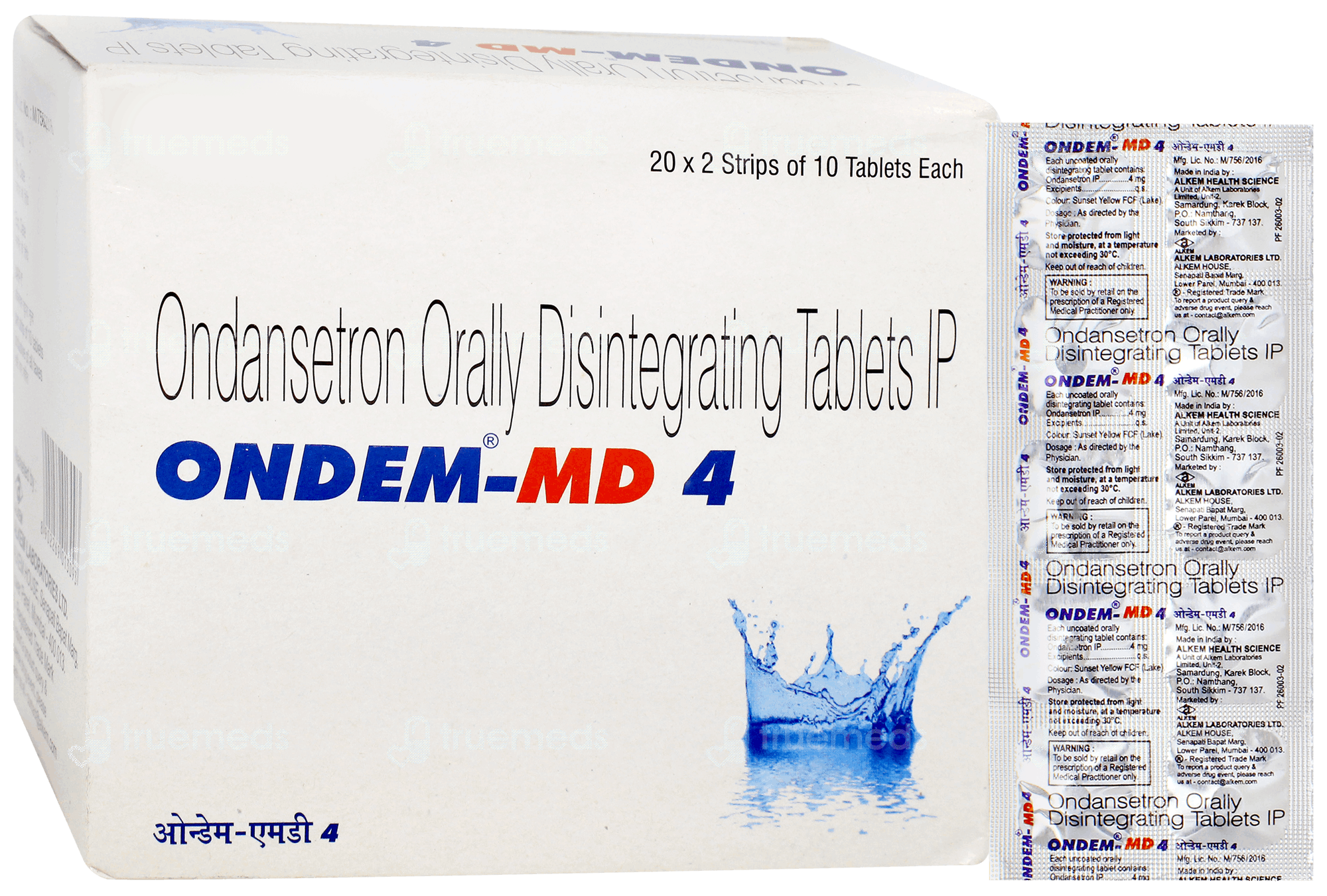 Ondem Md 4 Tablet: Uses, Side Effects, Price & Substitutes