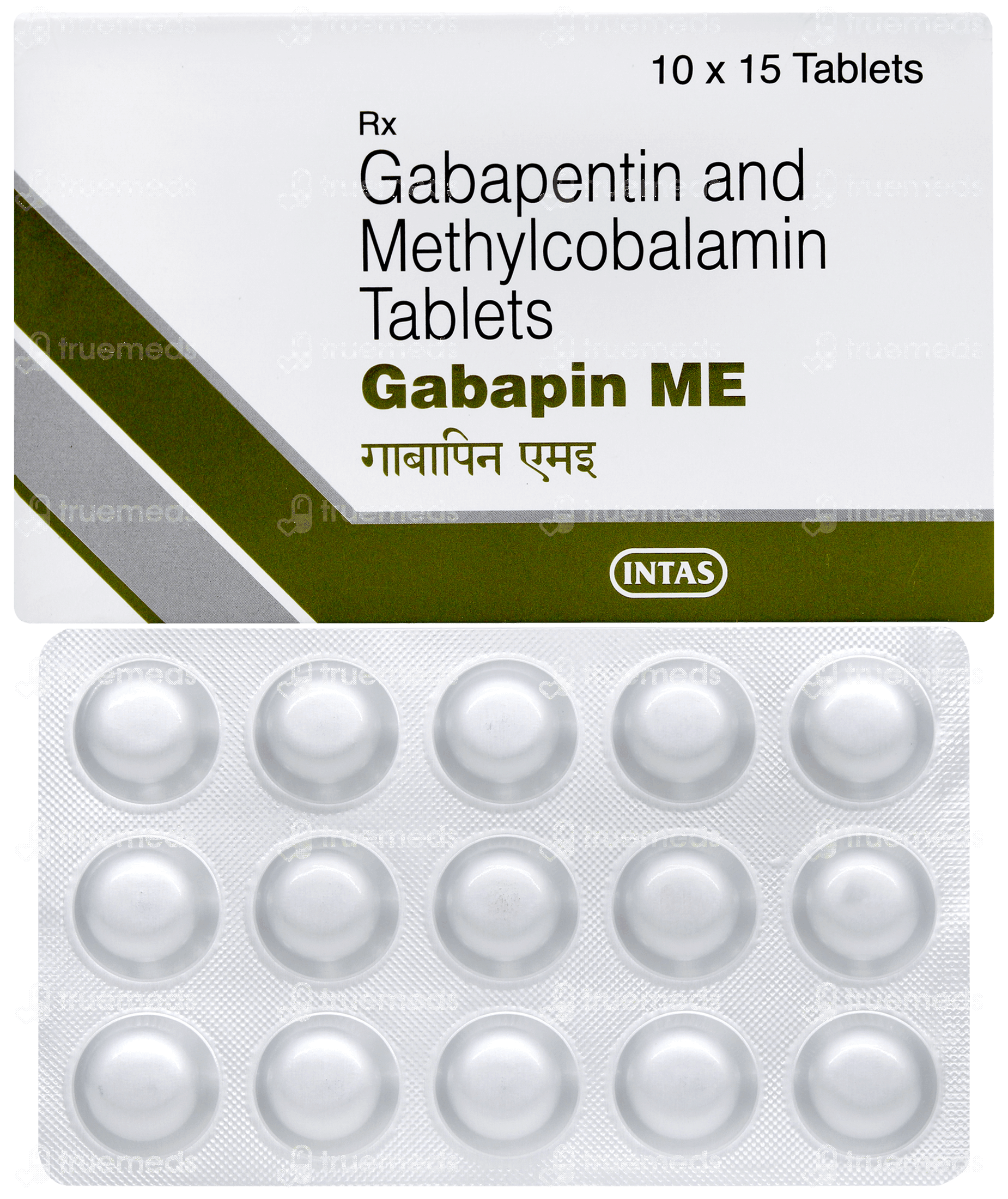 Buy Gabapin Me 300 Mg/500mcg Tablet 15 Online at Truemeds