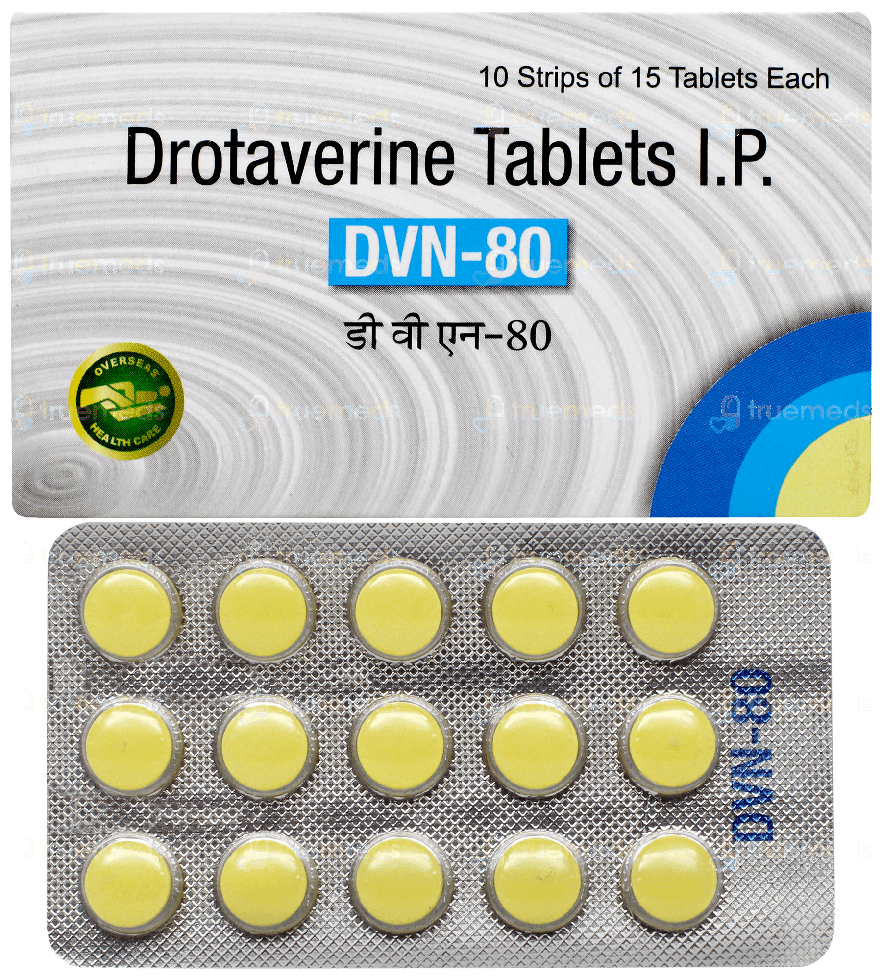 Buy Dvn 80 MG Strip Of 15 Tablets Online at Truemeds