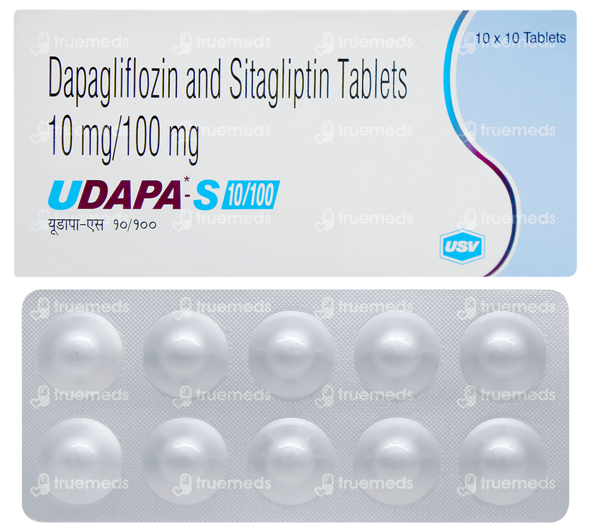 Udapa S 10/100 | Order Udapa S 10/100 Tablet Online at Truemeds