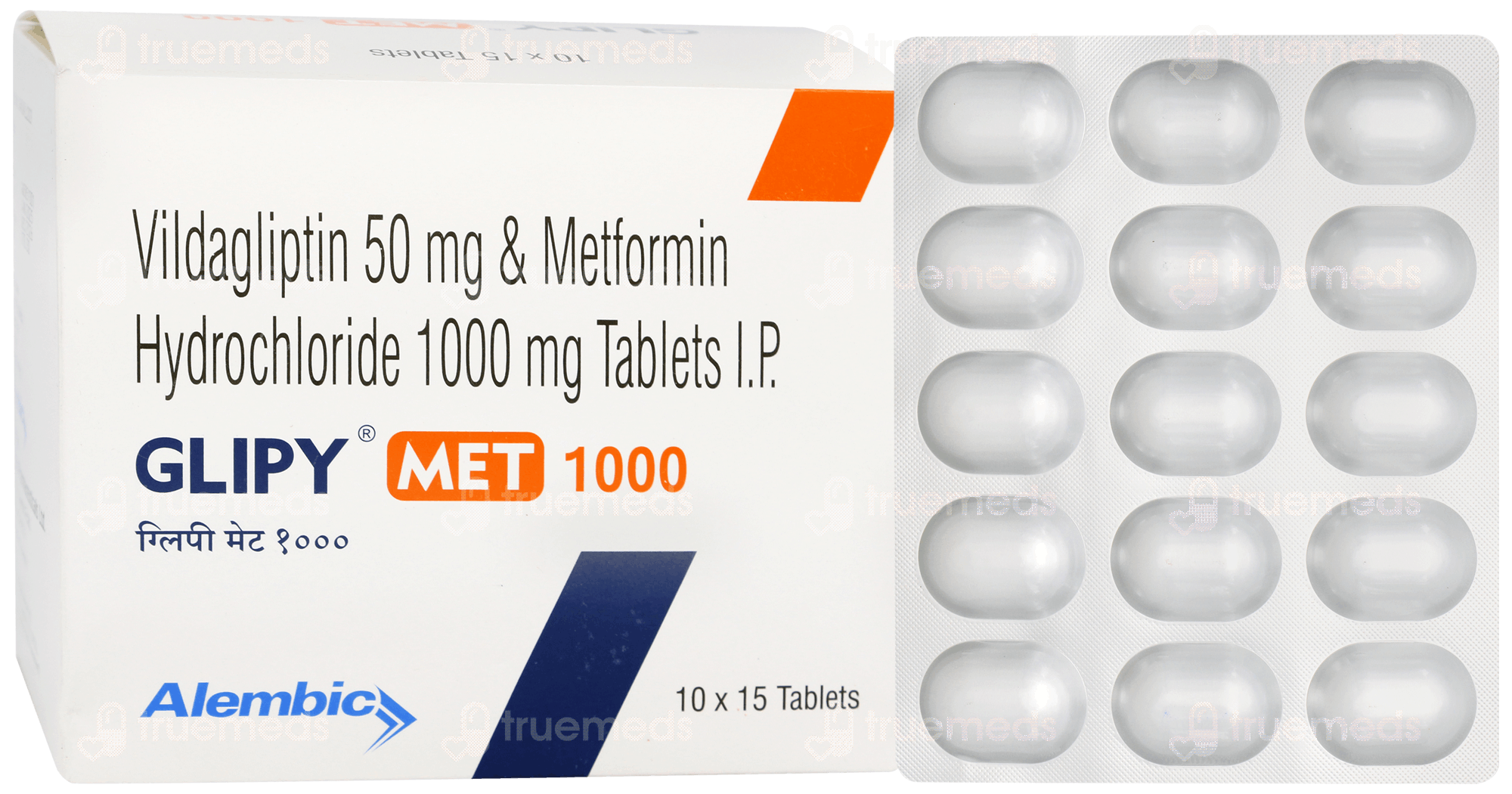 Glipy Met 1000 Tablet 15: Uses, Side Effects, Price & Substitutes