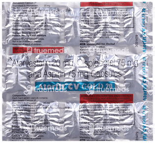 Atorfit Cv Gold 20/75/75 MG Capsule | Order Atorfit Cv Gold 20/75/75 MG ...