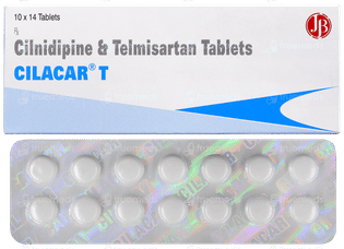 Buy Cilacar T 10/40 MG Tablet 14 Online at Truemeds