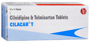 Buy Cilacar T 10/40 MG Tablet 14 Online at Truemeds