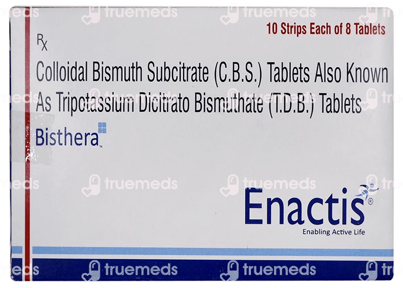 Bisthera 120 Mg Tablet 8 - Uses, Side Effects, Dosage, Price | Truemeds