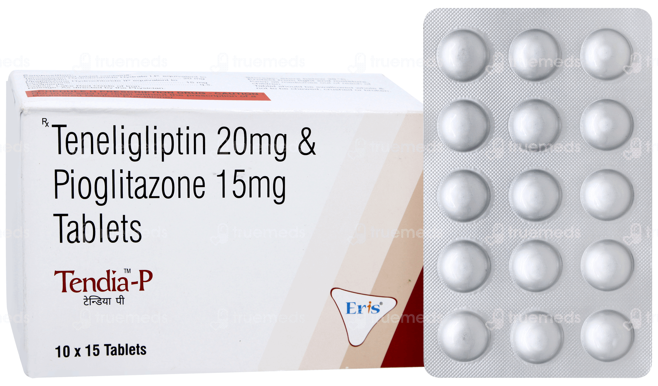 Tendia P 1520 Mg Tablet 15 - Uses, Side Effects, Dosage, Price | Truemeds