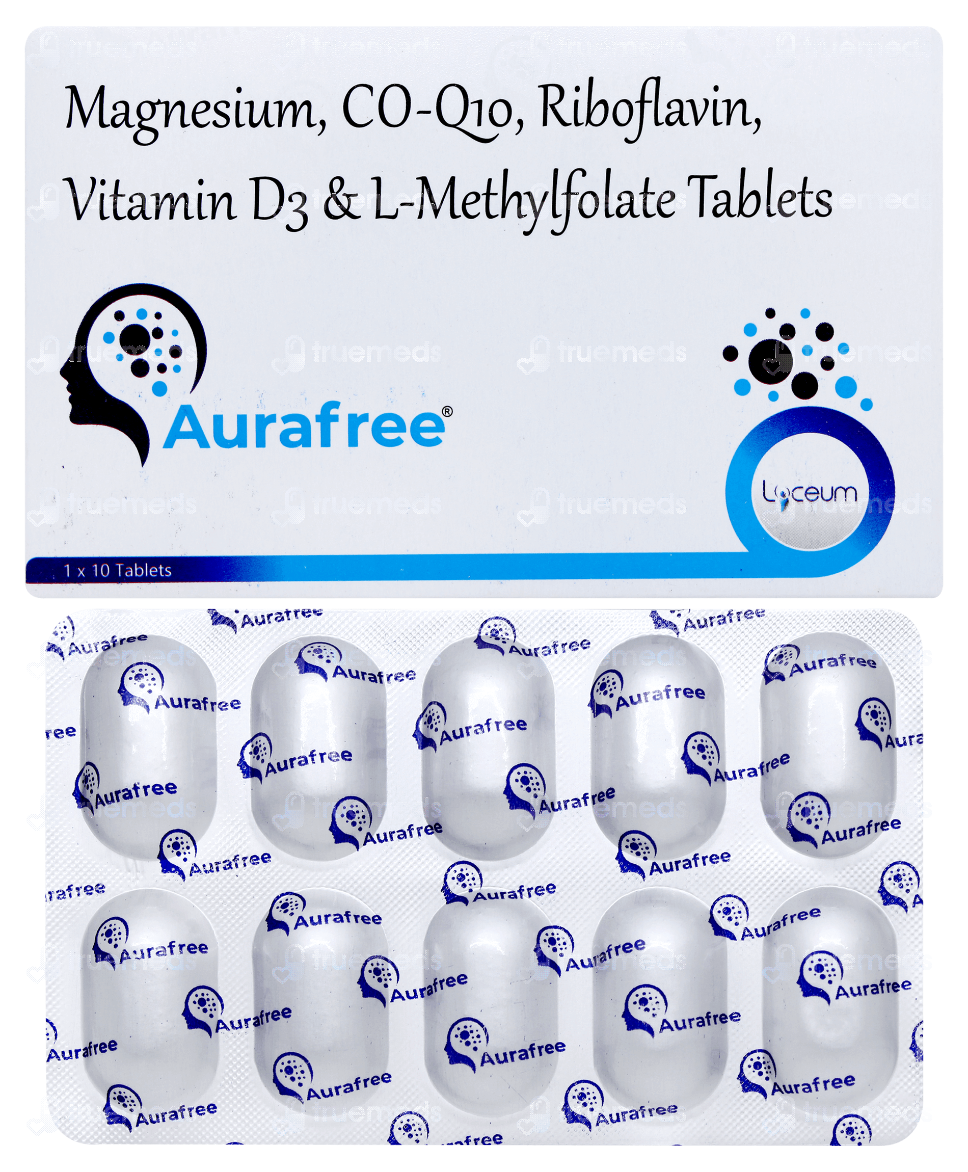 Aurafree Tablet 10 - Uses, Side Effects, Dosage, Price | Truemeds