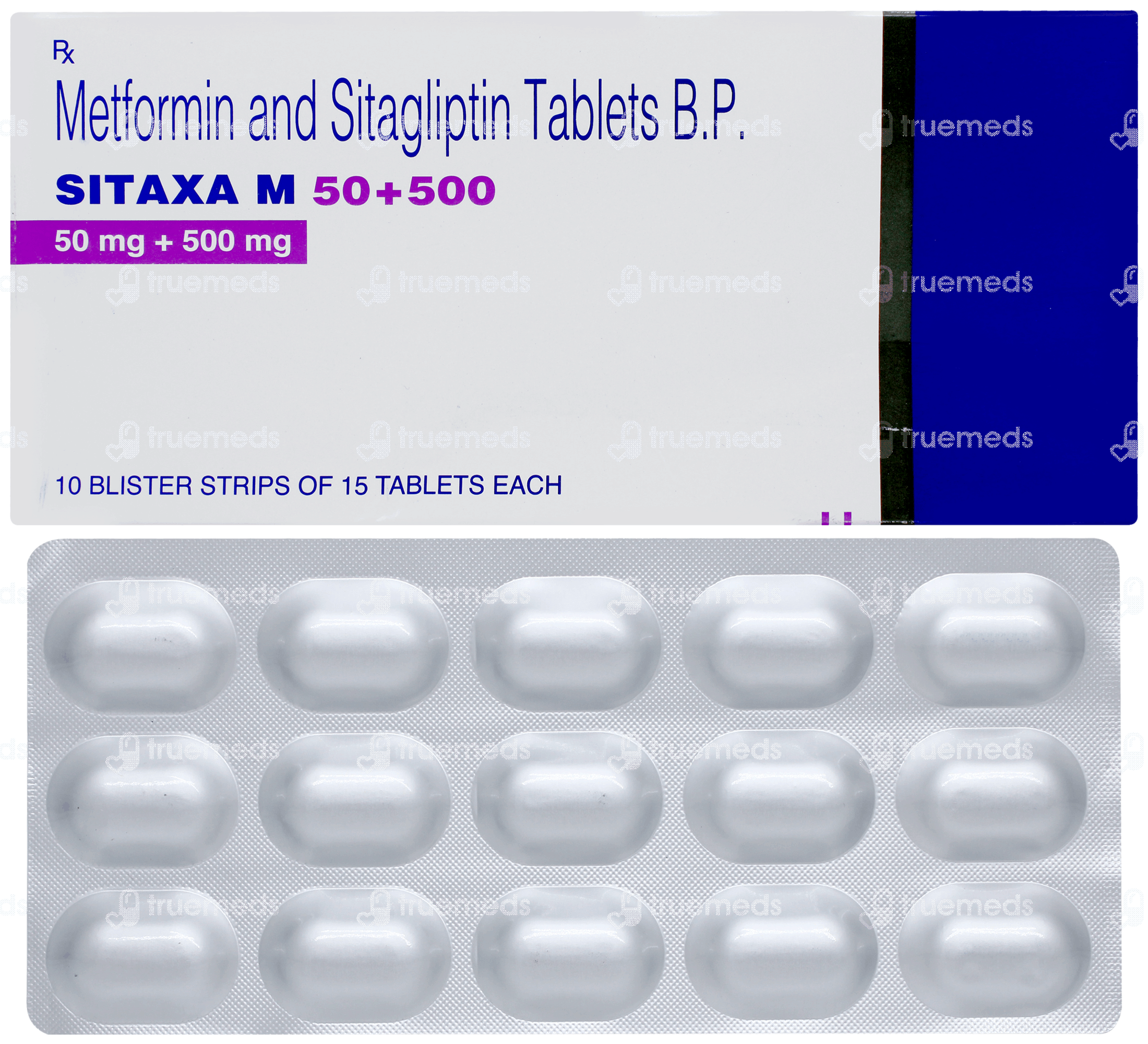 Sitaxa M 50/500 Tablet 15: Uses, Side Effects, Price & Substitutes