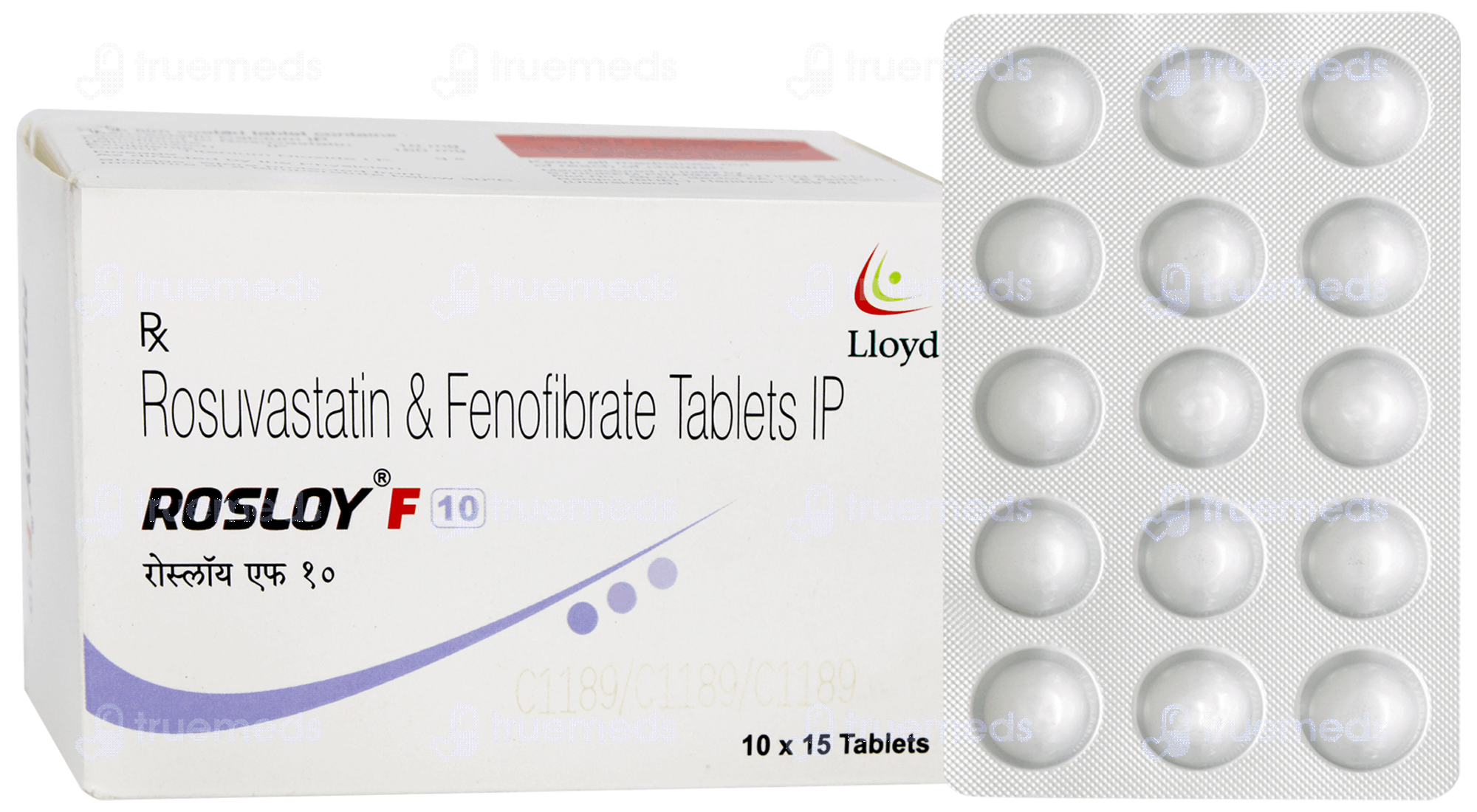 Rosloy F 10 Tablet 15: Uses, Side Effects, Price & Substitutes
