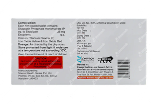 Sitavac 25 MG | Order Sitavac 25 MG Tablet Online at Truemeds