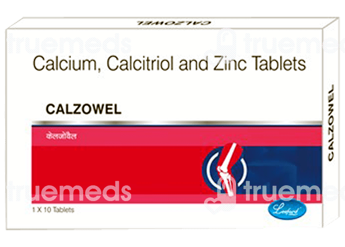 Calzowel Tablet 10 - Uses, Side Effects, Dosage, Price | Truemeds